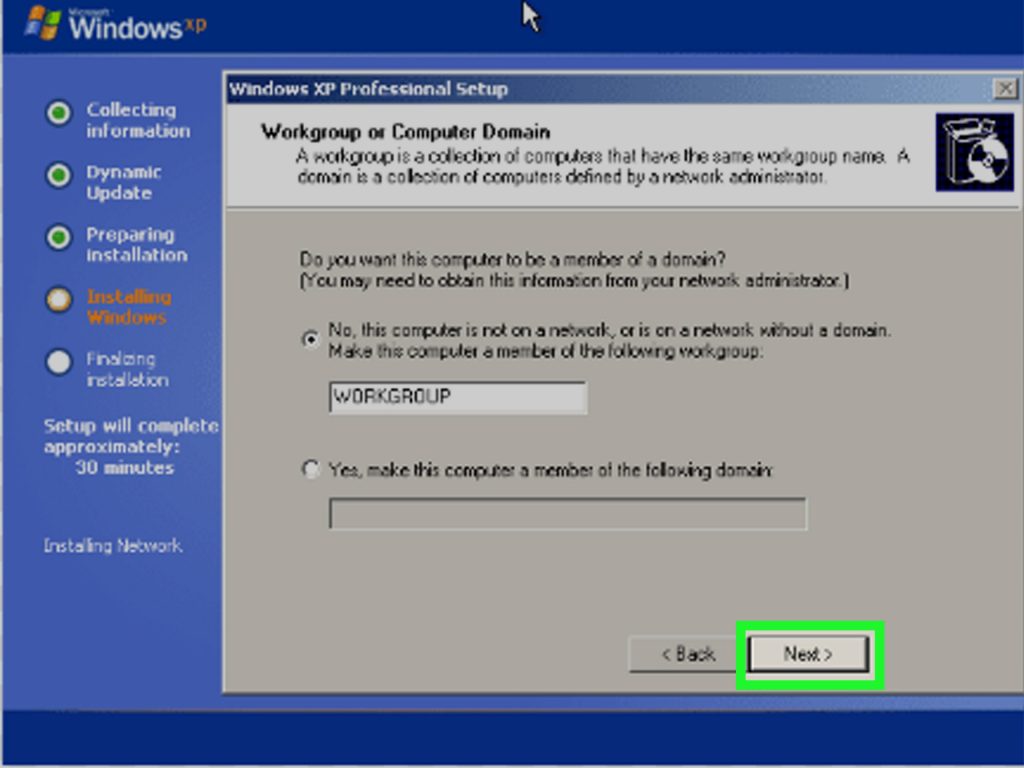 Solution to reinstall XP operating system - Windows Diary Solution to reinstall XP operating system - Windows Diary